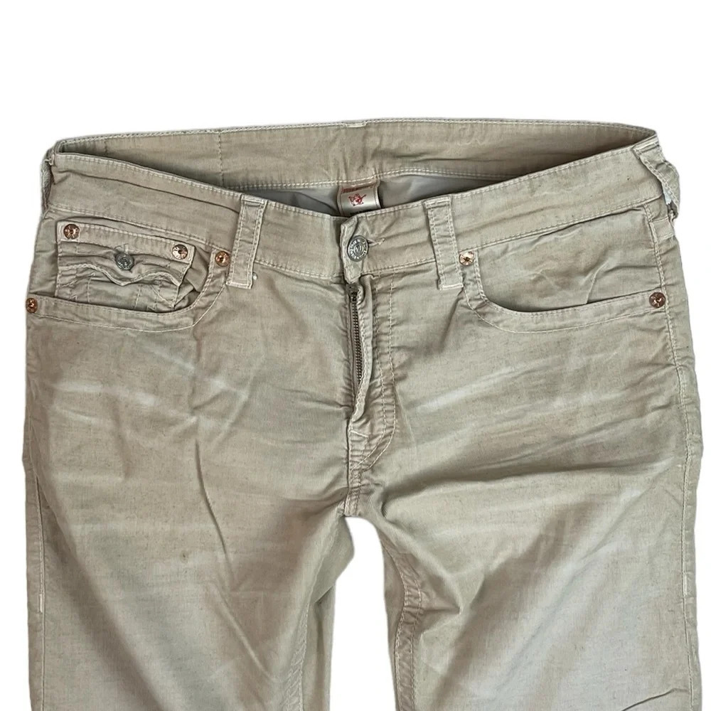 Mj56 Men’s True Religion Designer Ricky Straight Leg … - Gem